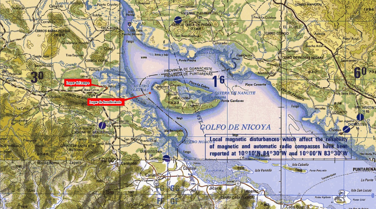 Isla Chira, Golfo de Nicoya. Guardacostas y pescadores rescataron a ...